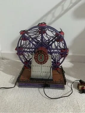 Lemax | Holiday | New Lemax Web Of Terror Halloween Ferris Wheel Lights ...